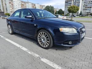 Blue Audi A4 2006 in Riga, with an engine capacity of 3.00 L and mileage of 388 thousand km for 2200 €, photo  on AUTOMOTO.COM.LV
