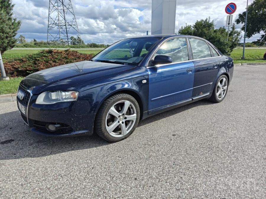 Blue Audi A4 2006 in Riga, with an engine capacity of 3.00 L and mileage of 389 thousand km for 1600 €, photo 4 on AUTOMOTO.COM.LV