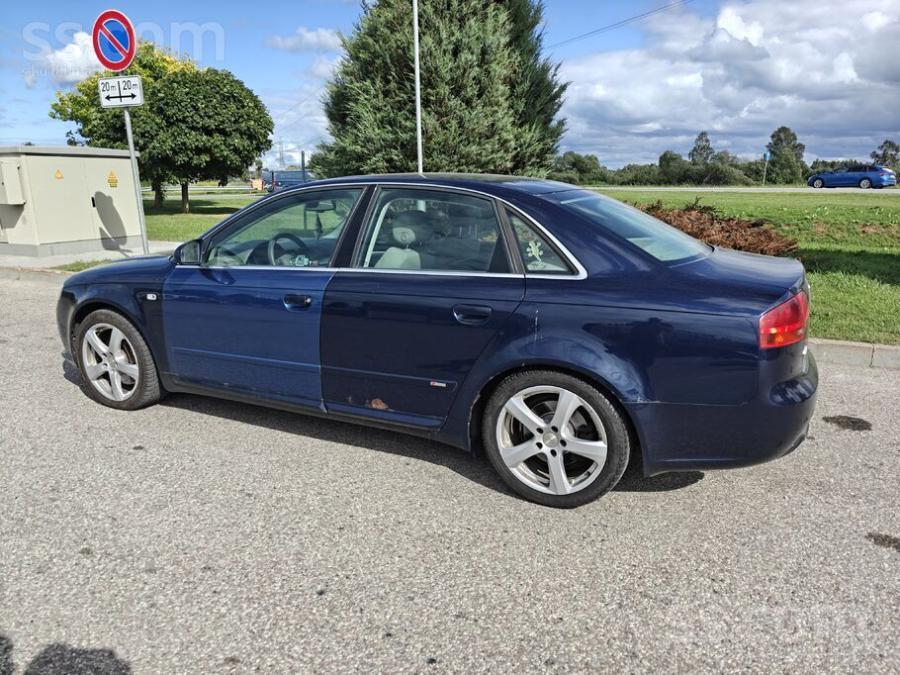 Blue Audi A4 2006 in Riga, with an engine capacity of 3.00 L and mileage of 389 thousand km for 1600 €, photo 5 on AUTOMOTO.COM.LV