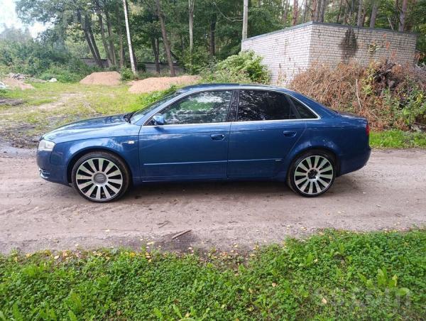 Audi A4 2006 JÅ«rmala vietnÄ Zils Audi A4 2006 JÅ«rmala, ar dzinÄja tilpumu 3.00 L un nobraukumu 381 tÅ«kst. km par 4000 ā¬, foto 1 vietnÄ AUTOMOTO.COM.LV