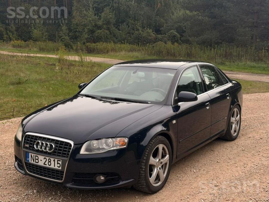 Zils Audi A4 2006 Rīga, ar dzinēja tilpumu 3.00 L un nobraukumu 390 tūkst. km par 3200 €, foto 1 vietnē AUTOMOTO.COM.LV