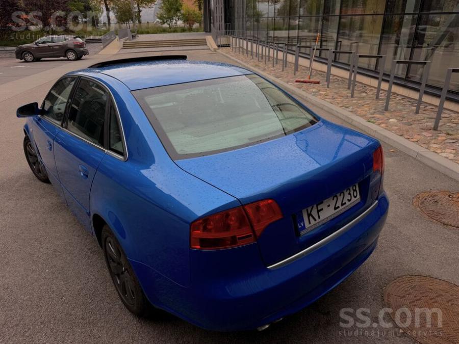 Zils Audi A4 2006 Rīga, ar dzinēja tilpumu 2.00 L un nobraukumu 375 tūkst. km par 3100 €, foto 5 vietnē AUTOMOTO.COM.LV