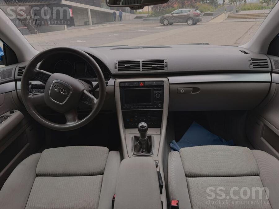 Zils Audi A4 2006 Rīga, ar dzinēja tilpumu 2.00 L un nobraukumu 375 tūkst. km par 3100 €, foto 9 vietnē AUTOMOTO.COM.LV