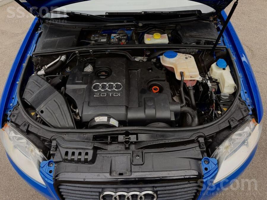 Zils Audi A4 2006 Rīga, ar dzinēja tilpumu 2.00 L un nobraukumu 375 tūkst. km par 3100 €, foto 17 vietnē AUTOMOTO.COM.LV