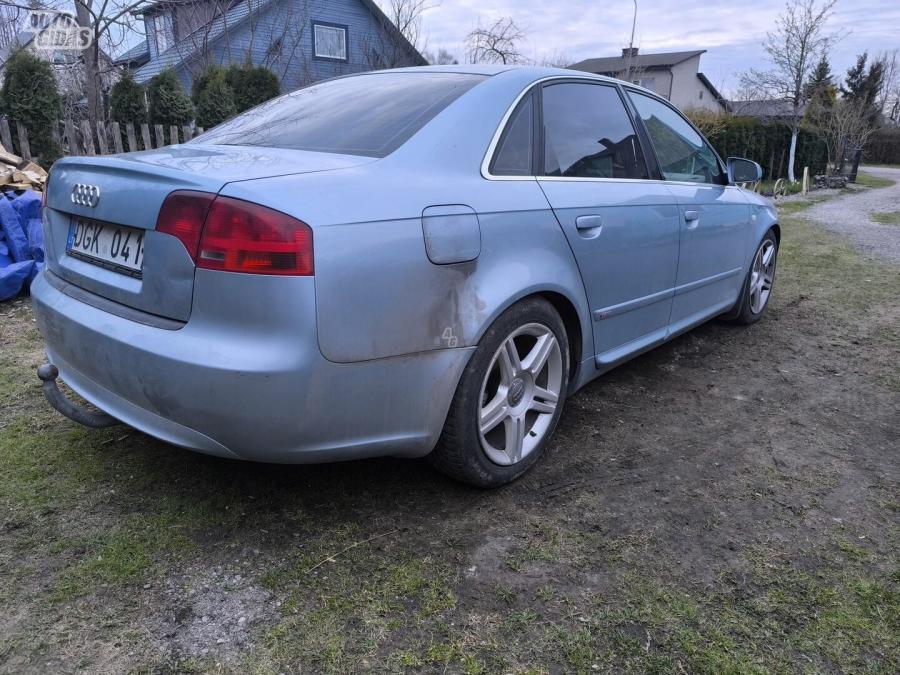 Zils Audi A4 2007 Šilutė, ar dzinēja tilpumu 2.00 L un nobraukumu 300 tūkst. km par 800 €, foto 5 vietnē AUTOMOTO.COM.LV