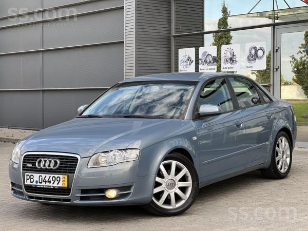 Zils Audi A4 2007 Jēkabpils, ar dzinēja tilpumu 2.00 L un nobraukumu 226 tūkst. km par 4500 €, foto 1 vietnē AUTOMOTO.COM.LV
