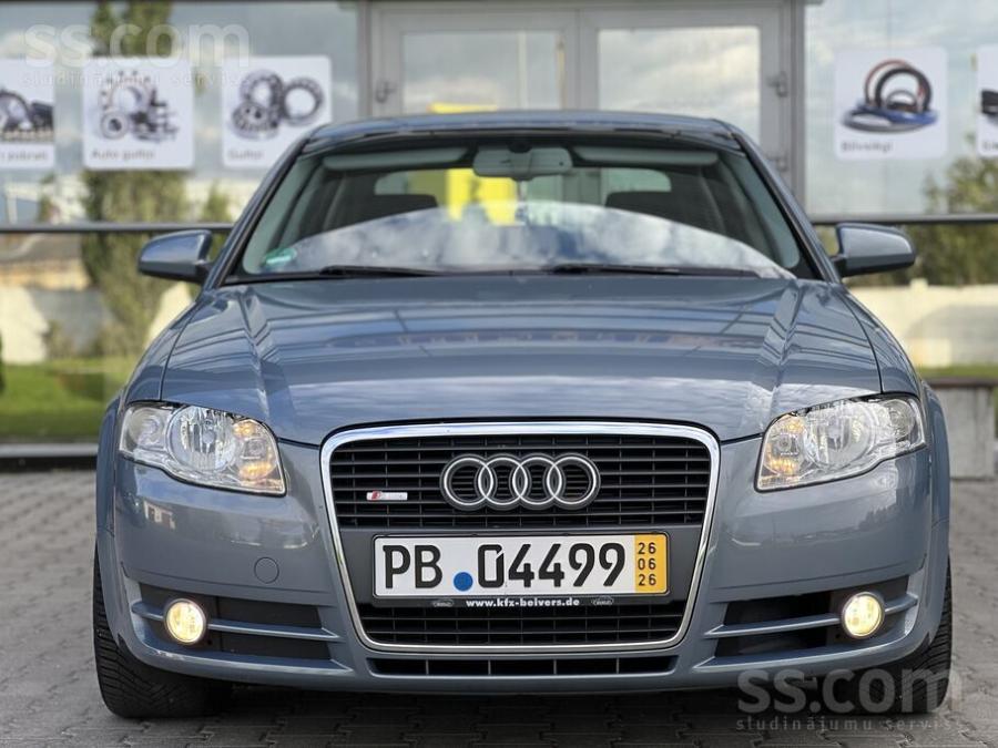 Blue Audi A4 2007 in Jekabpils, with an engine capacity of 2.00 L and mileage of 226 thousand km for 4500 €, photo 5 on AUTOMOTO.COM.LV