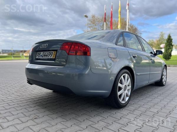 Zils Audi A4 2007 Jēkabpils, ar dzinēja tilpumu 2.00 L un nobraukumu 226 tūkst. km par 4500 €, foto 7 vietnē AUTOMOTO.COM.LV