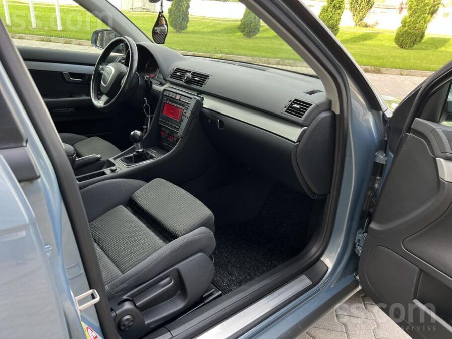 Blue Audi A4 2007 in Jekabpils, with an engine capacity of 2.00 L and mileage of 226 thousand km for 4500 €, photo 16 on AUTOMOTO.COM.LV