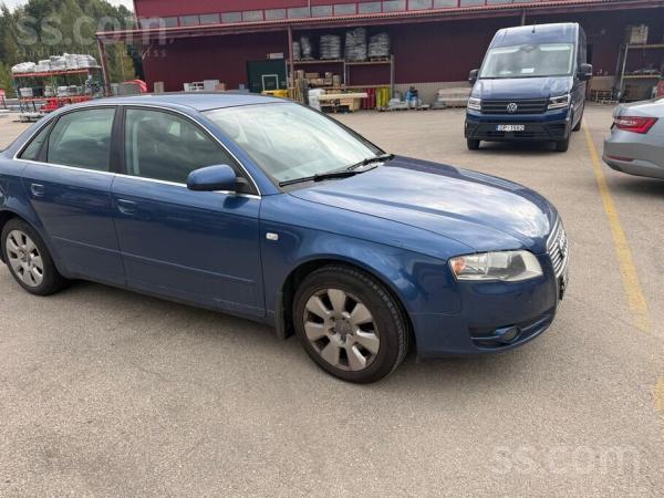Audi A4 2007 in Riga on AUTOMOTO.COM.LV Blue Audi A4 2007 in Riga, with an engine capacity of 1.80 L and mileage of 230 thousand km for 3100 €, photo 3 on AUTOMOTO.COM.LV