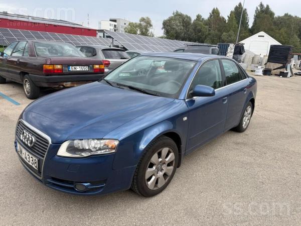 Audi A4 2007 in Riga on AUTOMOTO.COM.LV Blue Audi A4 2007 in Riga, with an engine capacity of 1.80 L and mileage of 230 thousand km for 3100 €, photo 6 on AUTOMOTO.COM.LV