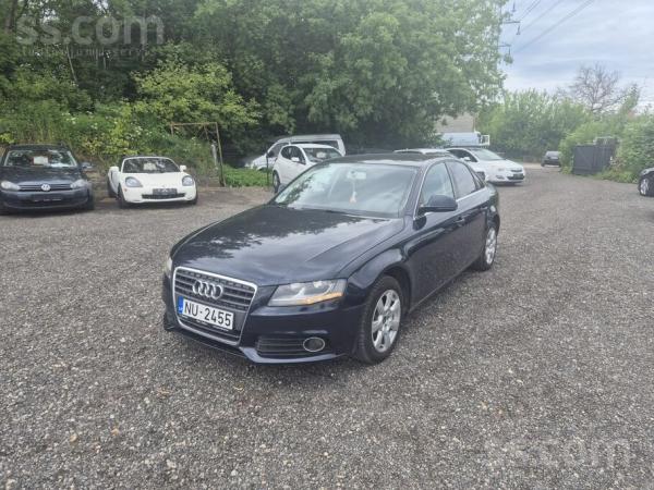 Blue Audi A4 2008 in Riga, with an engine capacity of 2.00 L and mileage of 323 thousand km for 4990 €, photo 1 on AUTOMOTO.COM.LV