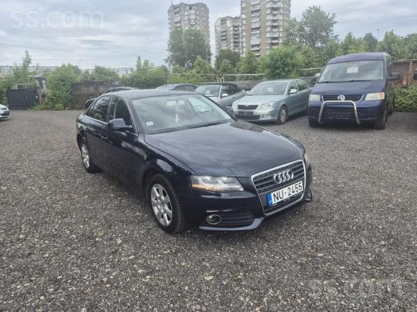 Blue Audi A4 2008 in Riga, with an engine capacity of 2.00 L and mileage of 323 thousand km for 4990 €, photo 2 on AUTOMOTO.COM.LV