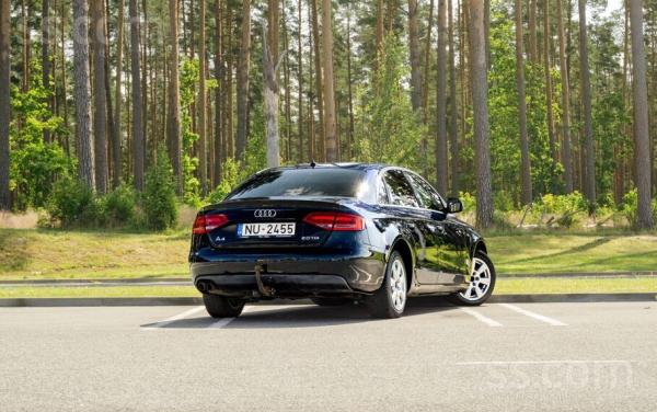 Blue Audi A4 2008 in Riga, with an engine capacity of 2.00 L and mileage of 323 thousand km for 3990 €, photo 5 on AUTOMOTO.COM.LV