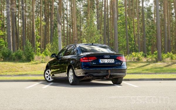 Blue Audi A4 2008 in Riga, with an engine capacity of 2.00 L and mileage of 323 thousand km for 3990 €, photo 7 on AUTOMOTO.COM.LV