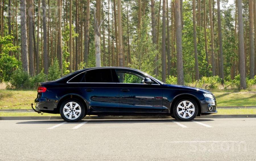 Zils Audi A4 2008 Rīga, ar dzinēja tilpumu 2.00 L un nobraukumu 323 tūkst. km par 3990 €, foto 8 vietnē AUTOMOTO.COM.LV