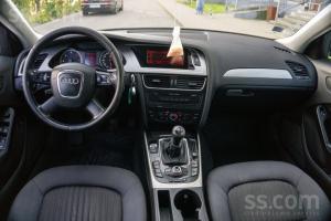 Zils Audi A4 2008 Rīga, ar dzinēja tilpumu 2.00 L un nobraukumu 323 tūkst. km par 3990 €, foto 11 vietnē AUTOMOTO.COM.LV