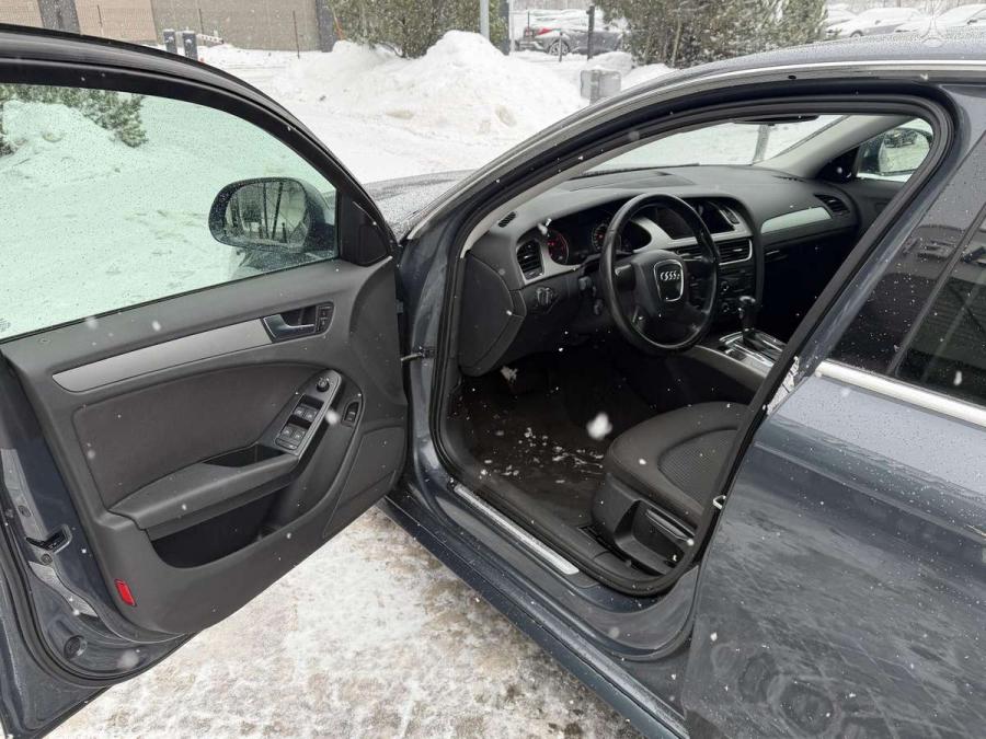 Blue Audi A4 2008 in Vilnius, with an engine capacity of 1.97 L and mileage of 308 thousand km for 3350 €, photo 14 on AUTOMOTO.COM.LV