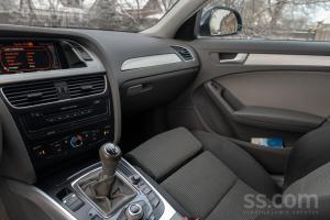 Blue Audi A4 2008 in Jelgava, with an engine capacity of 2.00 L and mileage of 374 thousand km for 4900 €, photo 13 on AUTOMOTO.COM.LV