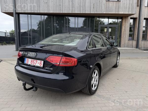 Blue Audi A4 2008 in Tukums, with an engine capacity of 2.00 L and mileage of 221 thousand km for 5990 €, photo 4 on AUTOMOTO.COM.LV