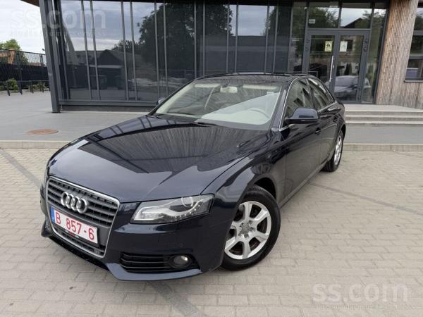 Blue Audi A4 2008 in Tukums, with an engine capacity of 2.00 L and mileage of 221 thousand km for 5990 €, photo 8 on AUTOMOTO.COM.LV
