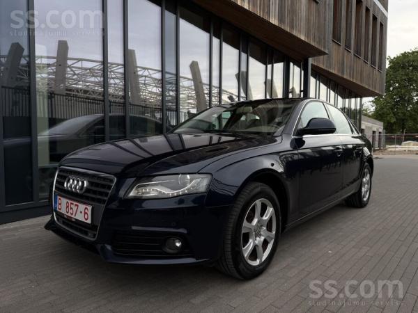 Blue Audi A4 2008 in Tukums, with an engine capacity of 2.00 L and mileage of 221 thousand km for 5990 €, photo 10 on AUTOMOTO.COM.LV