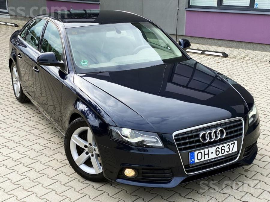 Blue Audi A4 2008 in Riga, with an engine capacity of 1.80 L and mileage of 227 thousand km for 5600 €, photo 5 on AUTOMOTO.COM.LV