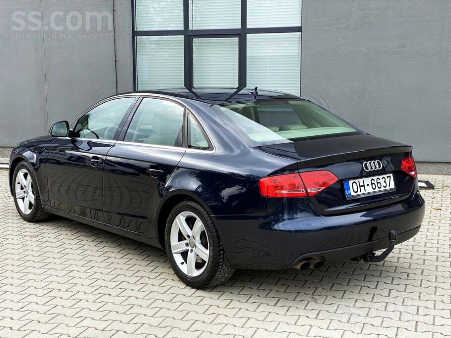 Blue Audi A4 2008 in Riga, with an engine capacity of 1.80 L and mileage of 227 thousand km for 5600 €, photo 7 on AUTOMOTO.COM.LV
