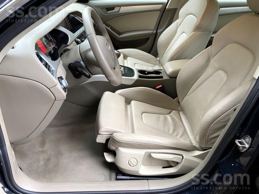 Blue Audi A4 2008 in Riga, with an engine capacity of 1.80 L and mileage of 227 thousand km for 5600 €, photo 12 on AUTOMOTO.COM.LV