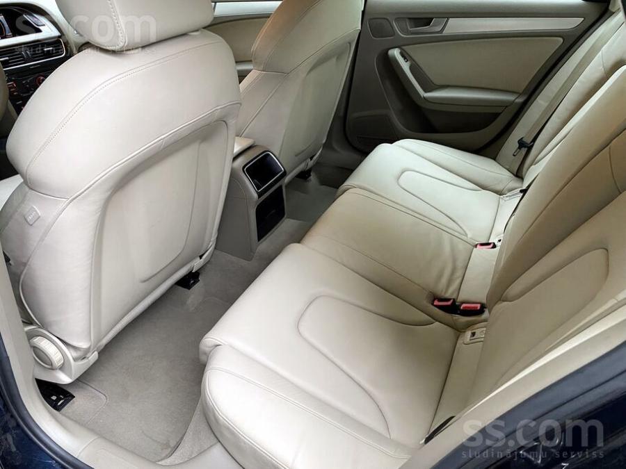 Blue Audi A4 2008 in Riga, with an engine capacity of 1.80 L and mileage of 227 thousand km for 5600 €, photo 13 on AUTOMOTO.COM.LV