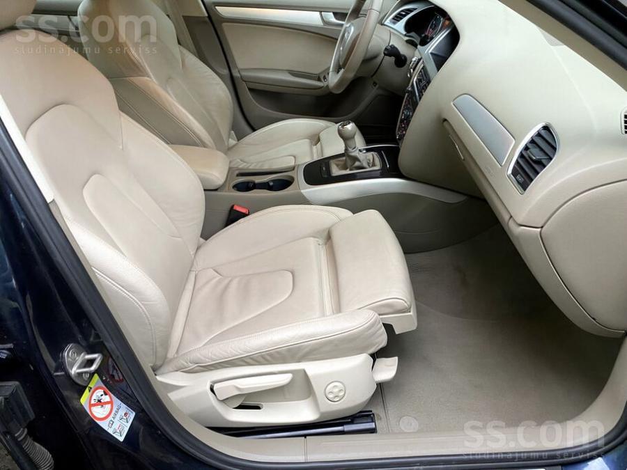 Blue Audi A4 2008 in Riga, with an engine capacity of 1.80 L and mileage of 227 thousand km for 5600 €, photo 16 on AUTOMOTO.COM.LV