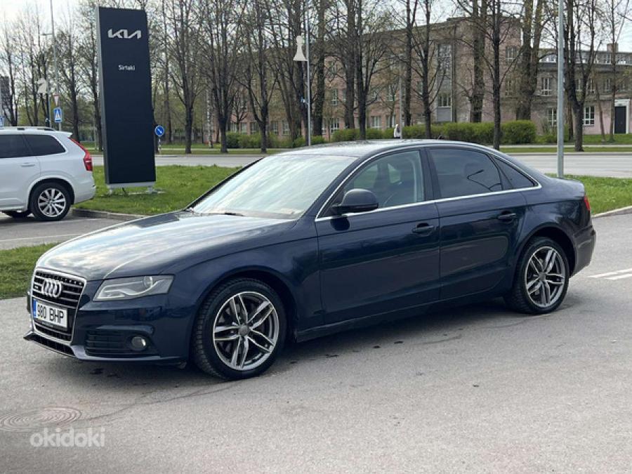 Zils Audi A4 2008 Narva, ar dzinēja tilpumu 3.00 L un nobraukumu 399 tūkst. km par 3699 €, foto 1 vietnē AUTOMOTO.COM.LV