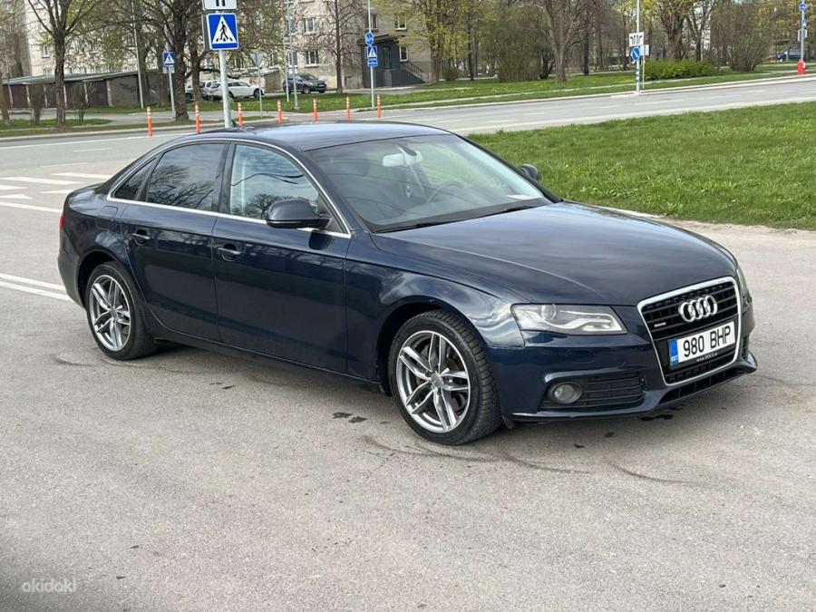 Zils Audi A4 2008 Narva, ar dzinēja tilpumu 3.00 L un nobraukumu 399 tūkst. km par 3699 €, foto 13 vietnē AUTOMOTO.COM.LV