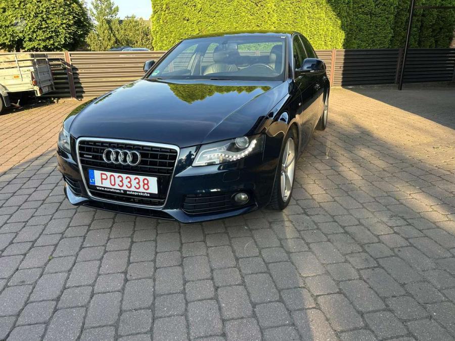 Blue Audi A4 2008 in Kaunas, with an engine capacity of 3.12 L and mileage of 199 thousand km for 4550 €, photo 4 on AUTOMOTO.COM.LV