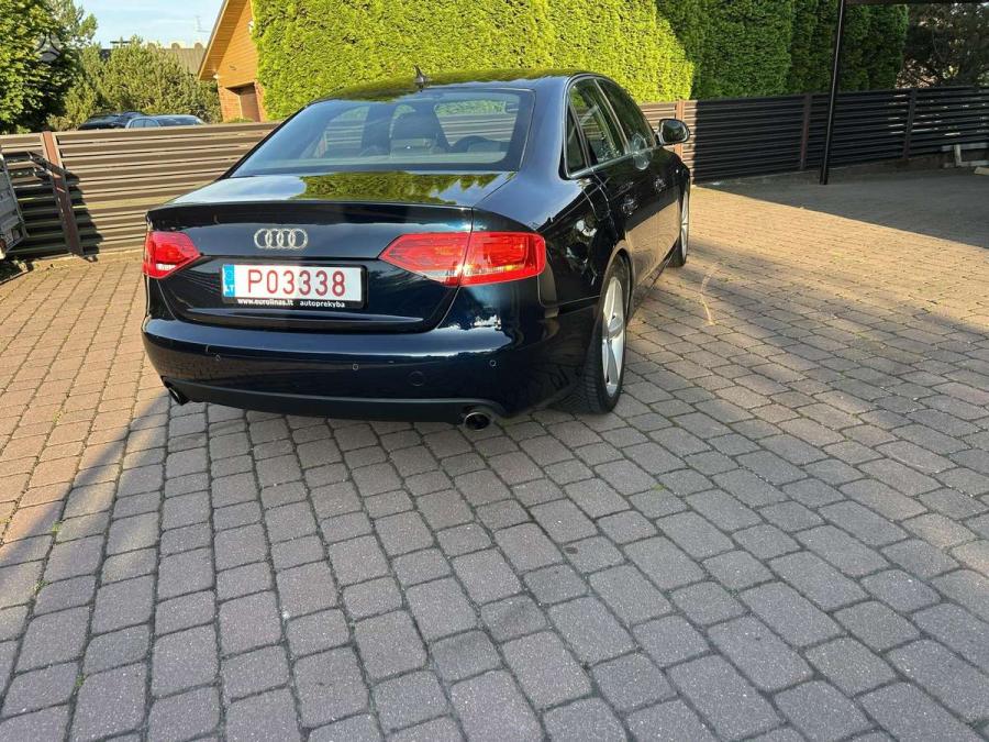 Blue Audi A4 2008 in Kaunas, with an engine capacity of 3.12 L and mileage of 199 thousand km for 4550 €, photo 7 on AUTOMOTO.COM.LV