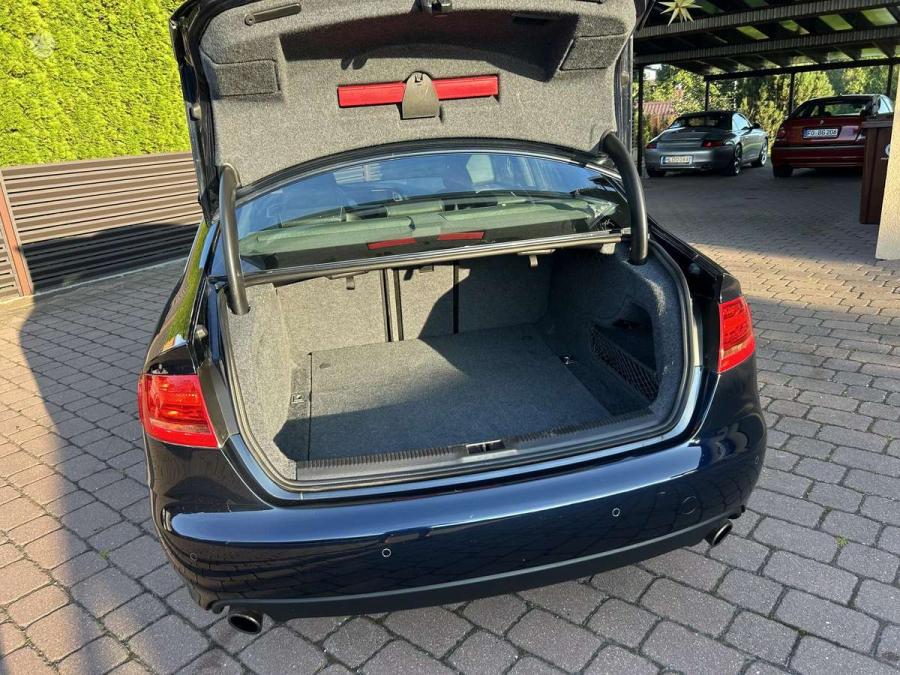 Blue Audi A4 2008 in Kaunas, with an engine capacity of 3.12 L and mileage of 199 thousand km for 4550 €, photo 16 on AUTOMOTO.COM.LV