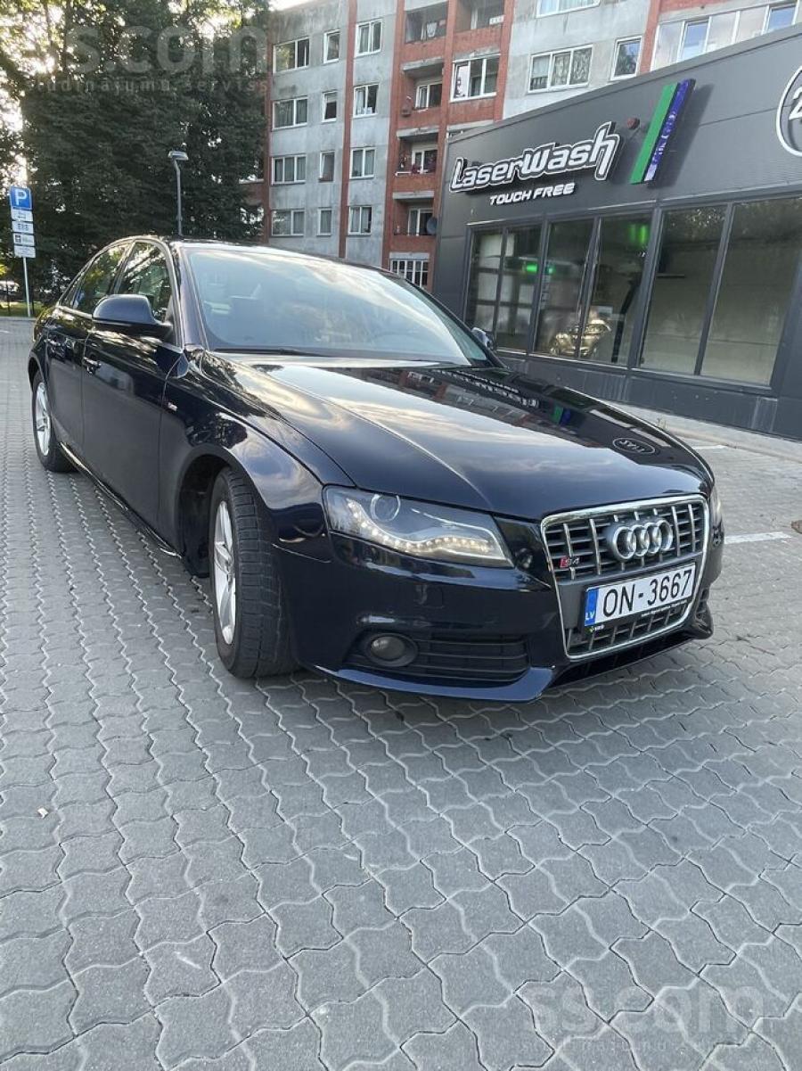 Blue Audi A4 2008 in Riga, with an engine capacity of 2.70 L and mileage of 368 thousand km for 4300 €, photo 4 on AUTOMOTO.COM.LV