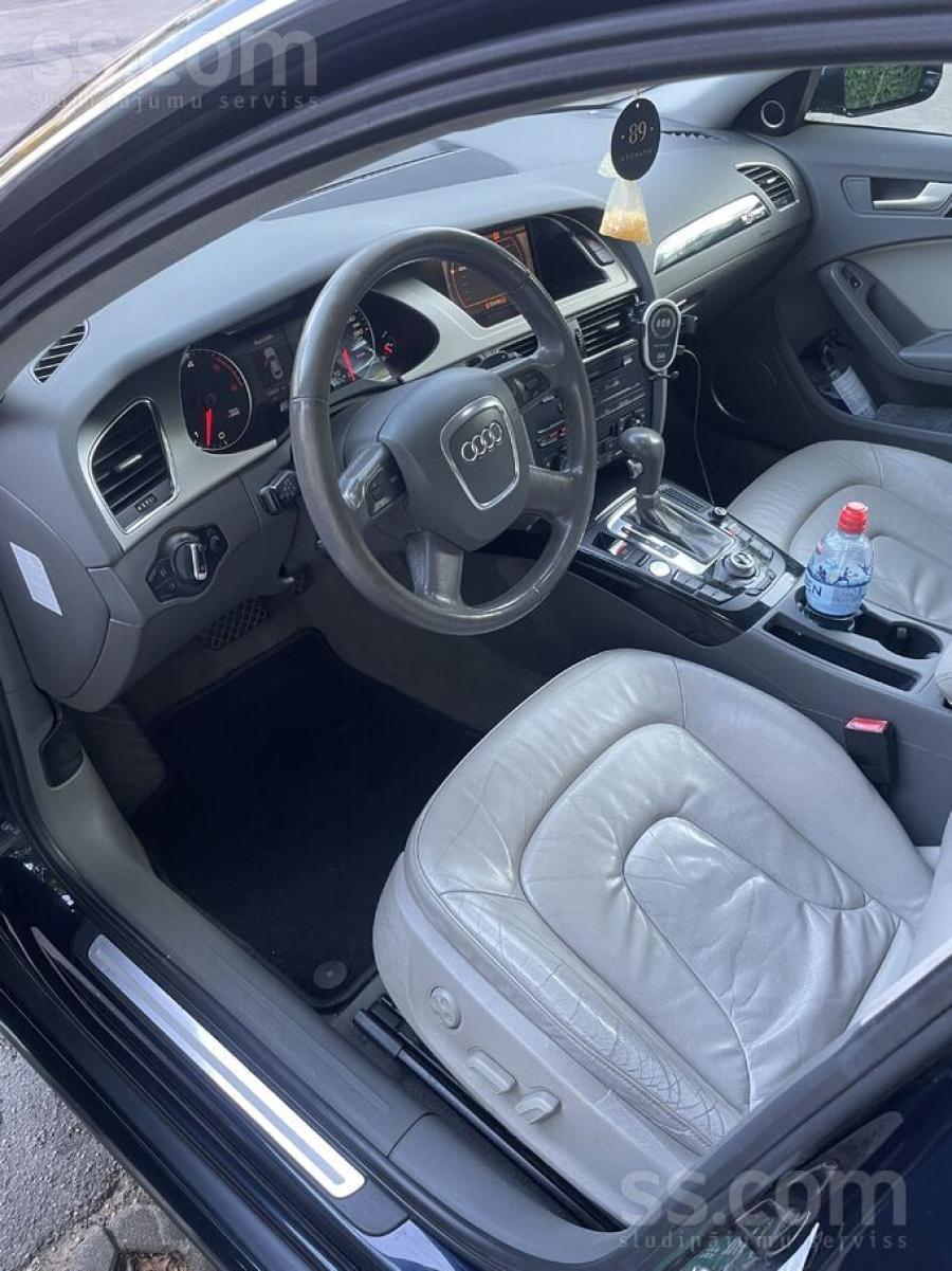 Blue Audi A4 2008 in Riga, with an engine capacity of 2.70 L and mileage of 368 thousand km for 4300 €, photo 5 on AUTOMOTO.COM.LV