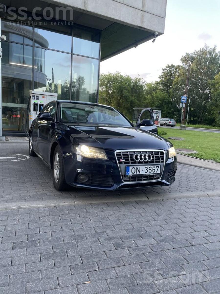 Blue Audi A4 2008 in Riga, with an engine capacity of 2.70 L and mileage of 368 thousand km for 4300 €, photo 12 on AUTOMOTO.COM.LV