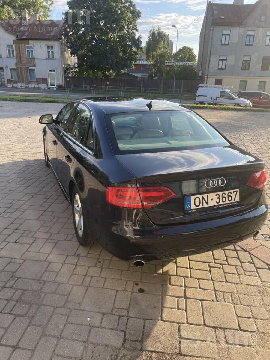 Blue Audi A4 2008 in Riga, with an engine capacity of 2.70 L and mileage of 368 thousand km for 4300 €, photo 13 on AUTOMOTO.COM.LV