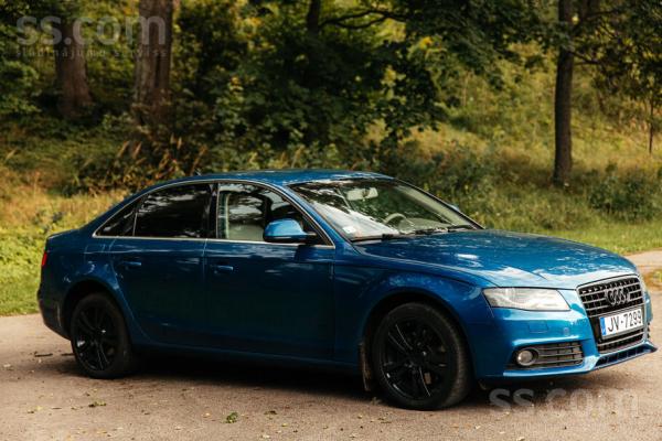 Blue Audi A4 2008 in Daugavpils, with an engine capacity of 2.00 L and mileage of 354 thousand km for 5400 €, photo 4 on AUTOMOTO.COM.LV