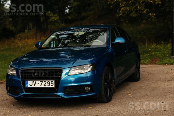Blue Audi A4 2008 in Daugavpils, with an engine capacity of 2.00 L and mileage of 354 thousand km for 5400 €, photo 5 on AUTOMOTO.COM.LV