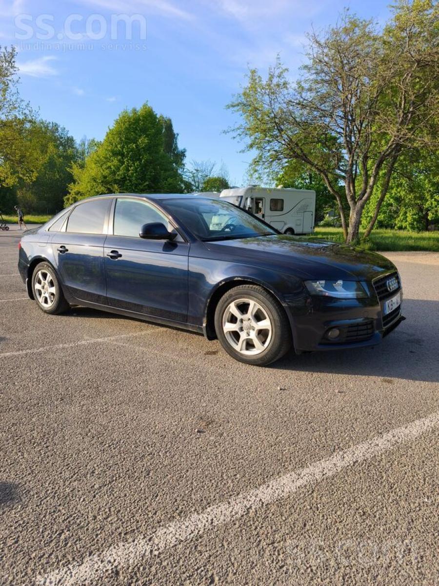 Zils Audi A4 2008 Kuldīga, ar dzinēja tilpumu 2.00 L un nobraukumu 243 tūkst. km par 4600 €, foto 9 vietnē AUTOMOTO.COM.LV