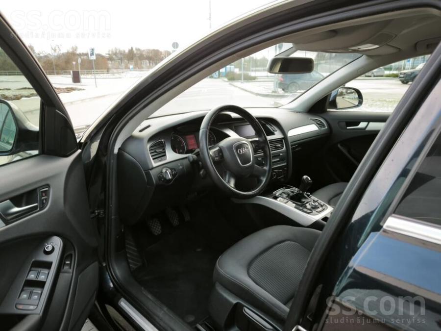 Zils Audi A4 2009 Rēzekne, ar dzinēja tilpumu 2.00 L un nobraukumu 282 tūkst. km par 6100 €, foto 10 vietnē AUTOMOTO.COM.LV