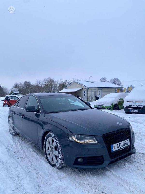 Blue Audi A4 2009 in Kelme, with an engine capacity of 2.70 L and mileage of 360 thousand km for 4450 €, photo 1 on AUTOMOTO.COM.LV