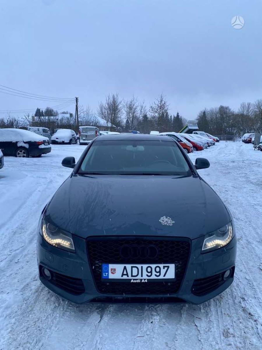 Blue Audi A4 2009 in Kelme, with an engine capacity of 2.70 L and mileage of 360 thousand km for 4450 €, photo 5 on AUTOMOTO.COM.LV