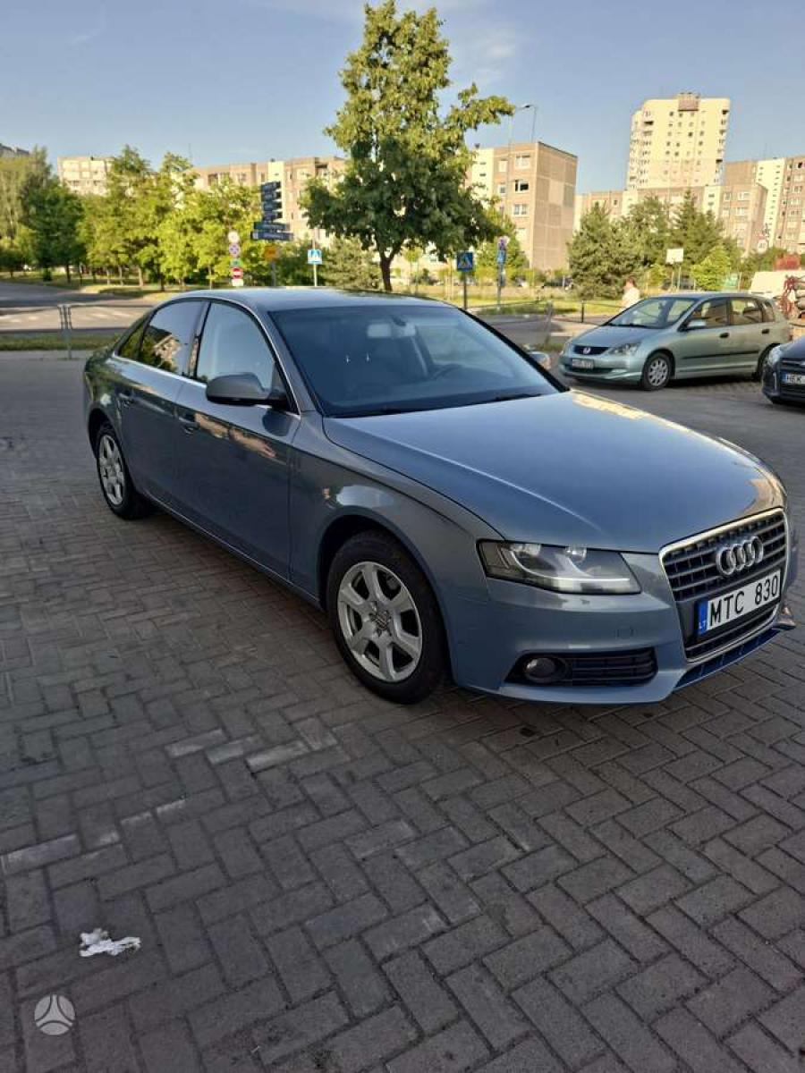 Zils Audi A4 2009 Viļņa, ar dzinēja tilpumu 1.97 L un nobraukumu 349 tūkst. km par 3950 €, foto 10 vietnē AUTOMOTO.COM.LV