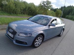 Blue Audi A4 2009 in Vilnius, with an engine capacity of 2.00 L and mileage of 418 thousand km for 2550 €, photo  on AUTOMOTO.COM.LV