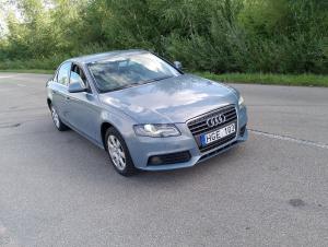 Blue Audi A4 2009 in Vilnius, with an engine capacity of 2.00 L and mileage of 418 thousand km for 2550 €, photo 3 on AUTOMOTO.COM.LV