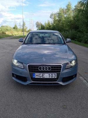 Blue Audi A4 2009 in Vilnius, with an engine capacity of 2.00 L and mileage of 418 thousand km for 2550 €, photo 7 on AUTOMOTO.COM.LV